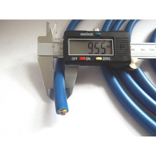 Outdoor Cable 2.5mm 3 Core Arctic Blue, 20 amp x 2 Metre