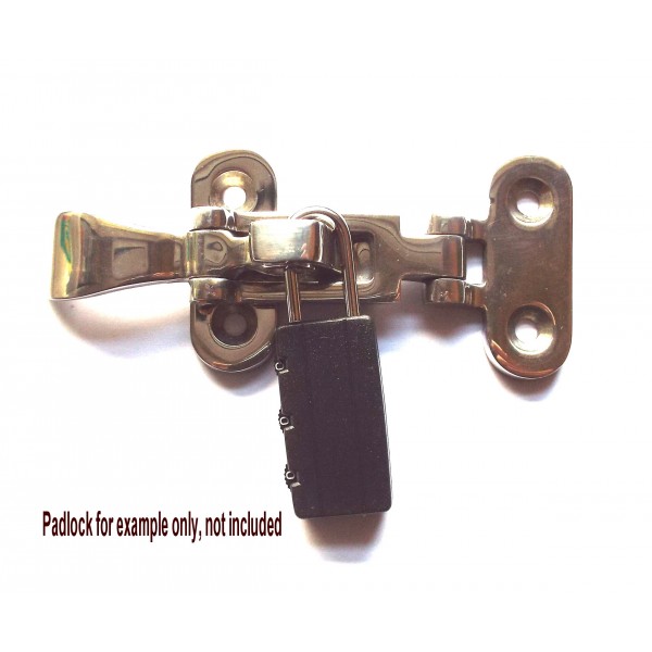 Deck / Locker Anti-rattle Hasp / door catch 316 AISI SS