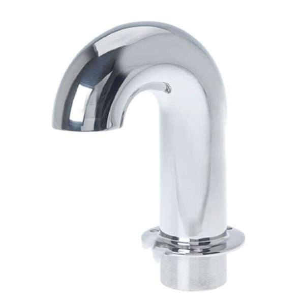 Goose / Swan Neck / Elbow Cable Outlet 120mm high 30mm dia. Through hull.