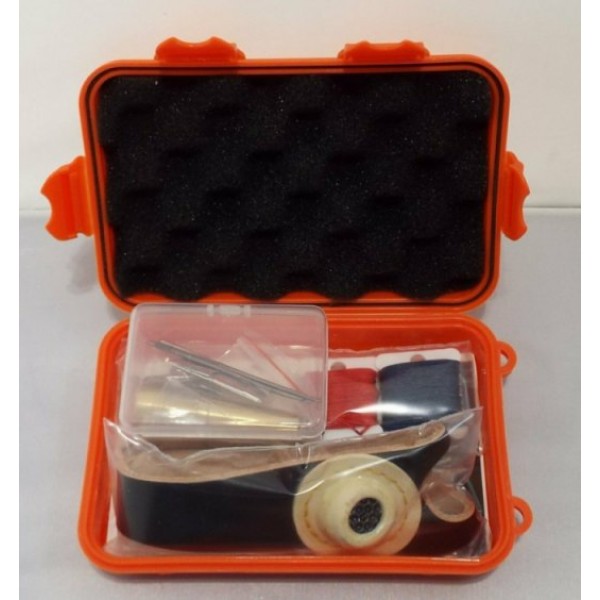 Sailmakers Awl Sewing Kit. RH palm, Needles, Twine Sail A'Hoy